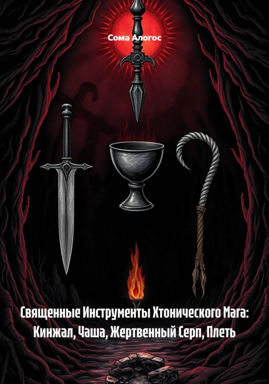 Священные Инструменты Хтонического Мага: Кинжал, Чаша, Жертвенный Серп, Плеть [Цифровая книга]