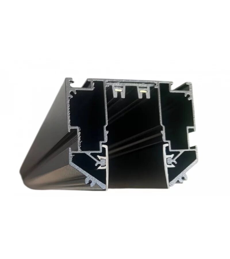 Трековый профиль EKS COLIBRI под гарпун 220V, 1000*62*51 мм, чёрный