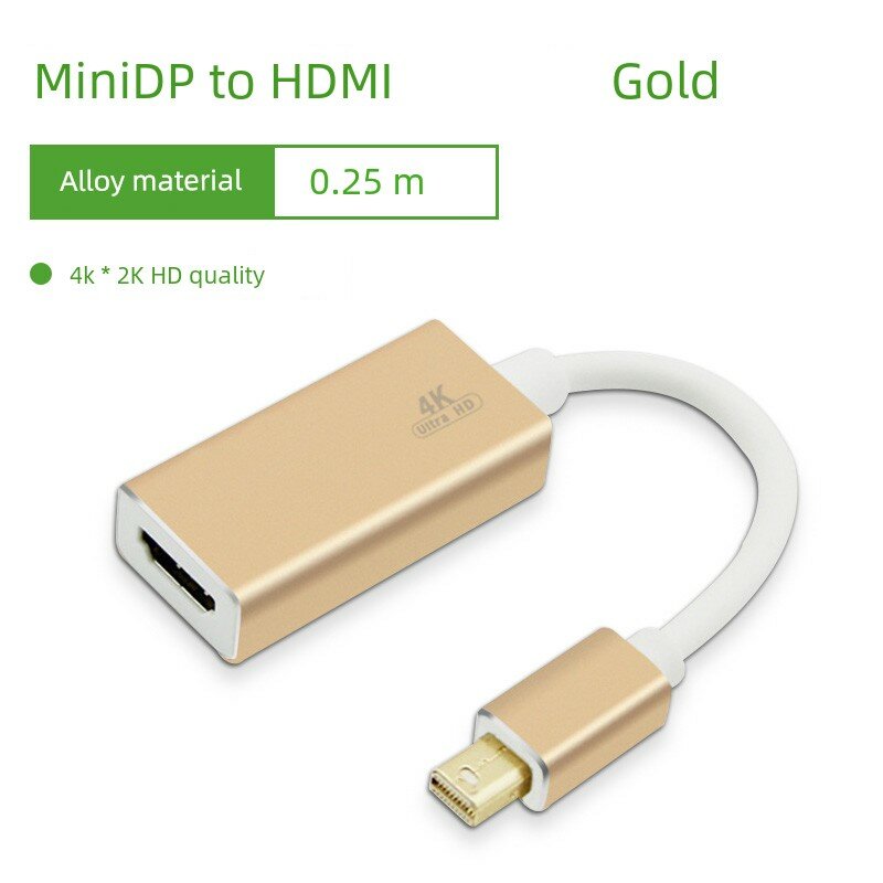 Адаптер Xin Zhe mini DP-HDMI, адаптер VGA для ноутбуков Apple Mac, док-станция, монитор 4K, телевизор, DVI, интерфейс