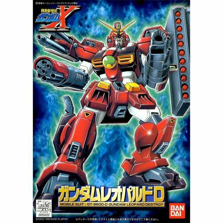 Фигурка Bandai HG 1/144 GT:9600-D GUNDAM LEOPARD DESTROY MOBILE SUIT, Модель сборки.