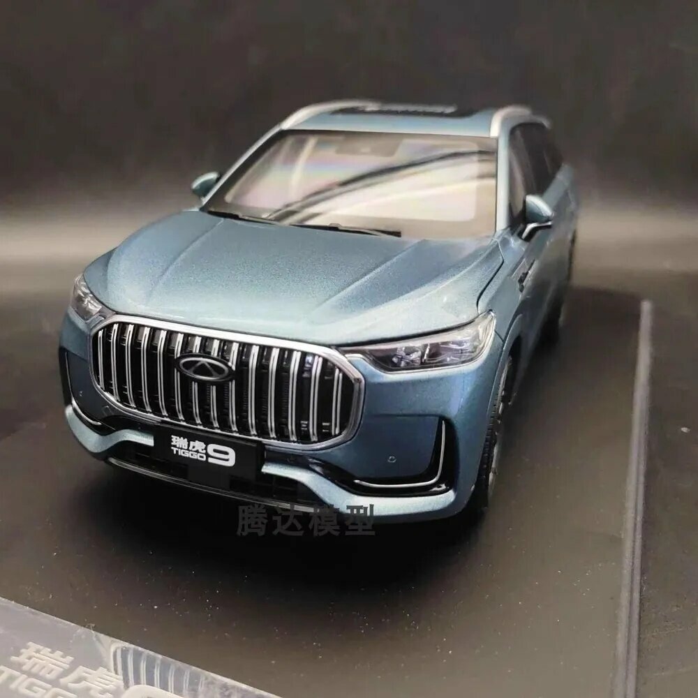 Модель автомобиля Chery Jaecoo J8 1: 18 из металлических сплавов