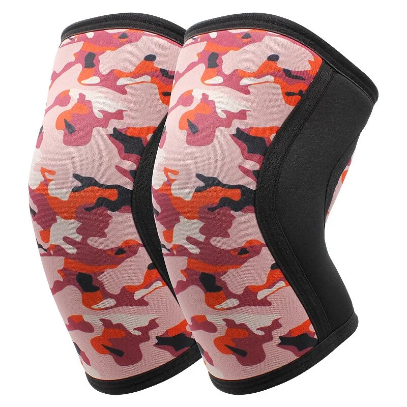 Наколенники AOLIKES Розовые, Crimson Camo B, M