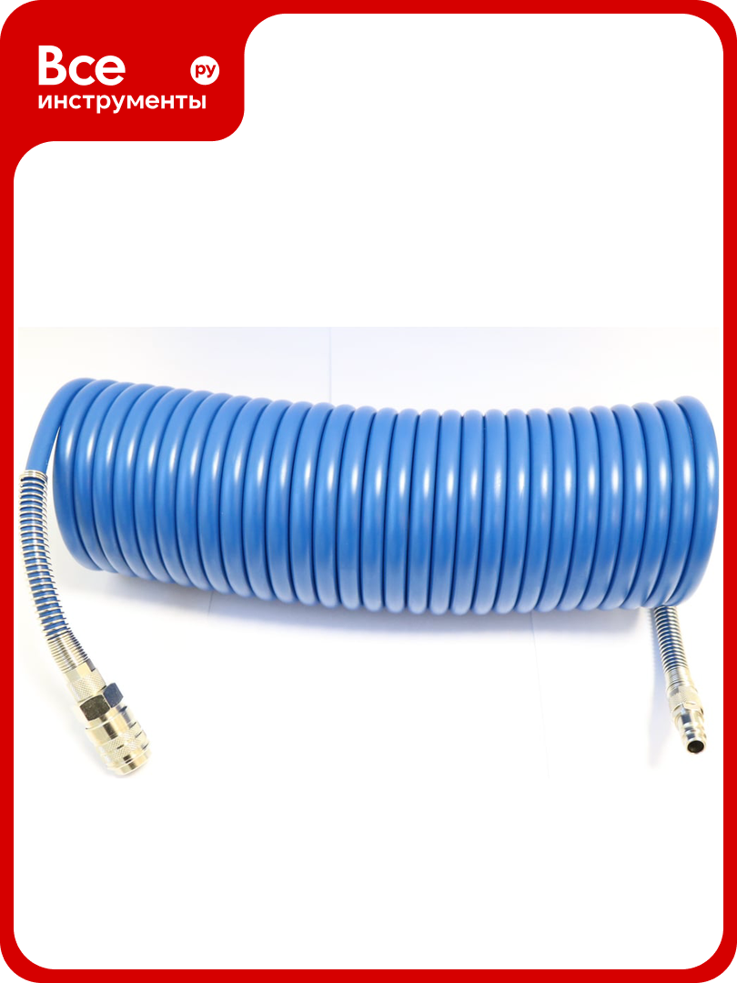 Шланг спиральный для сжатого воздуха (10 м; 6/8 мм) BTI 9002488