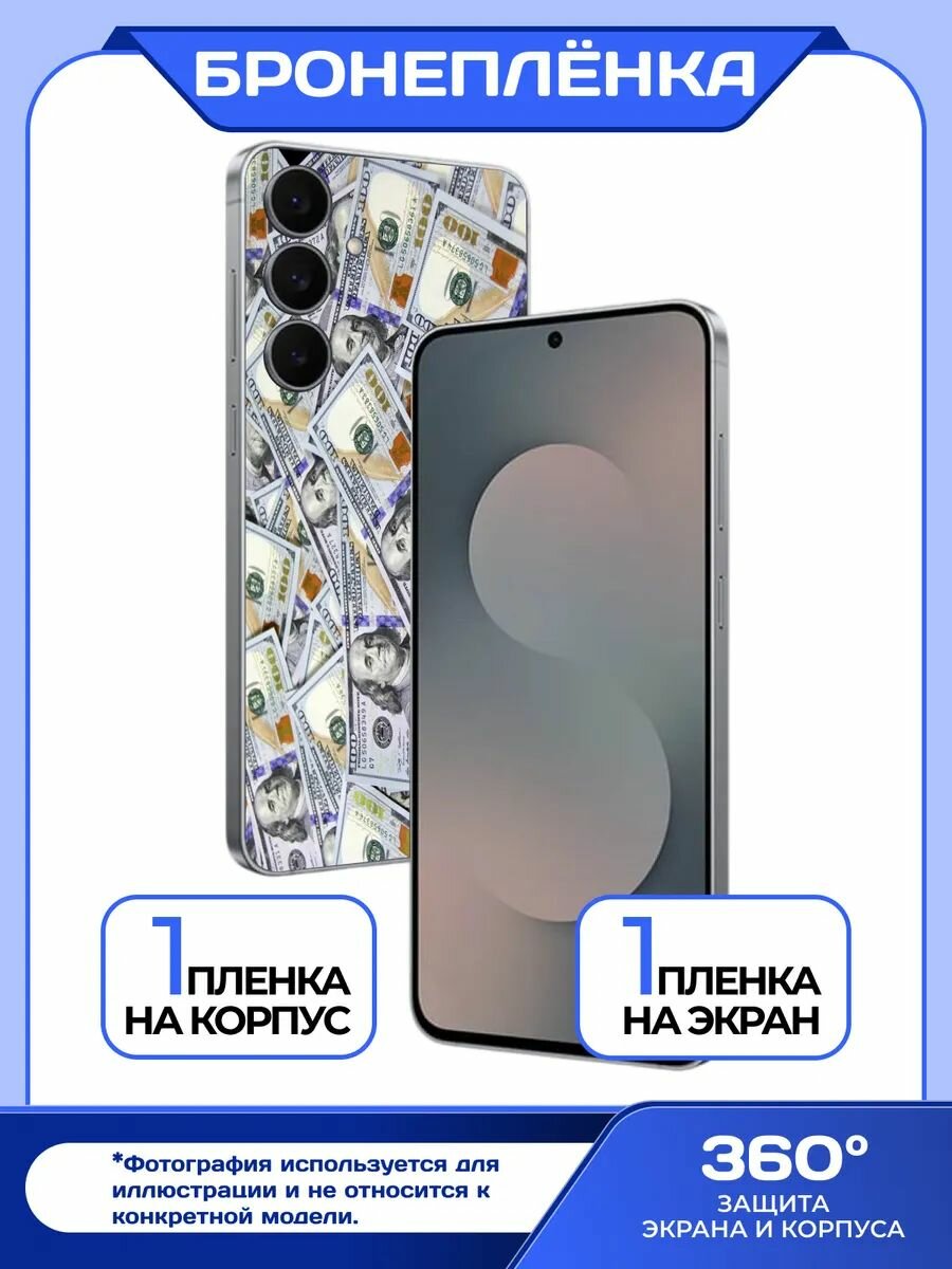 Защитная пленка для Galaxy S25 Plus на экран и корпус