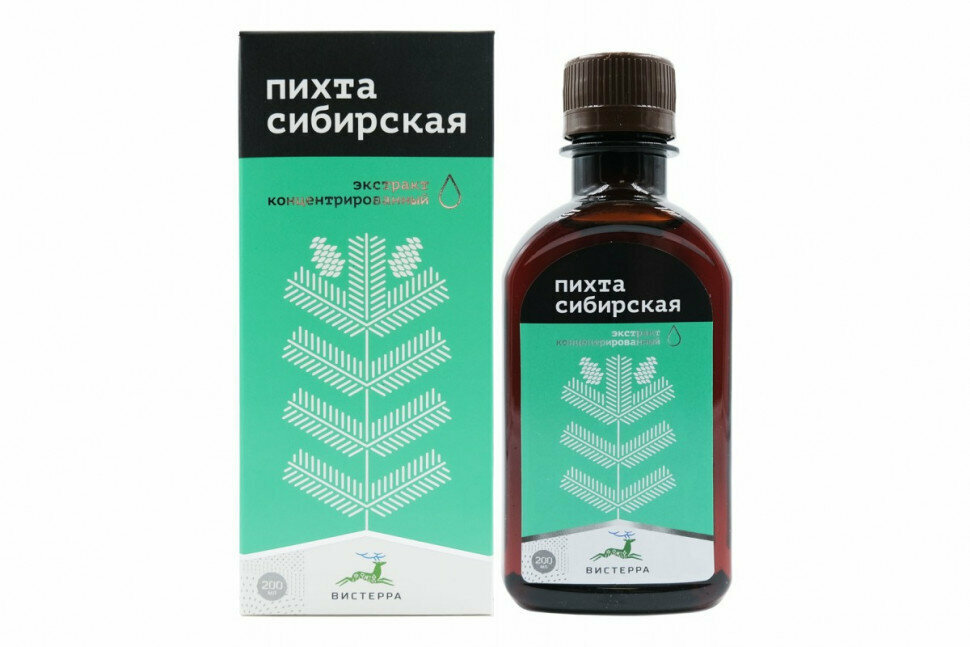 Экстракт пихты сибирской Вистерра, 200 мл