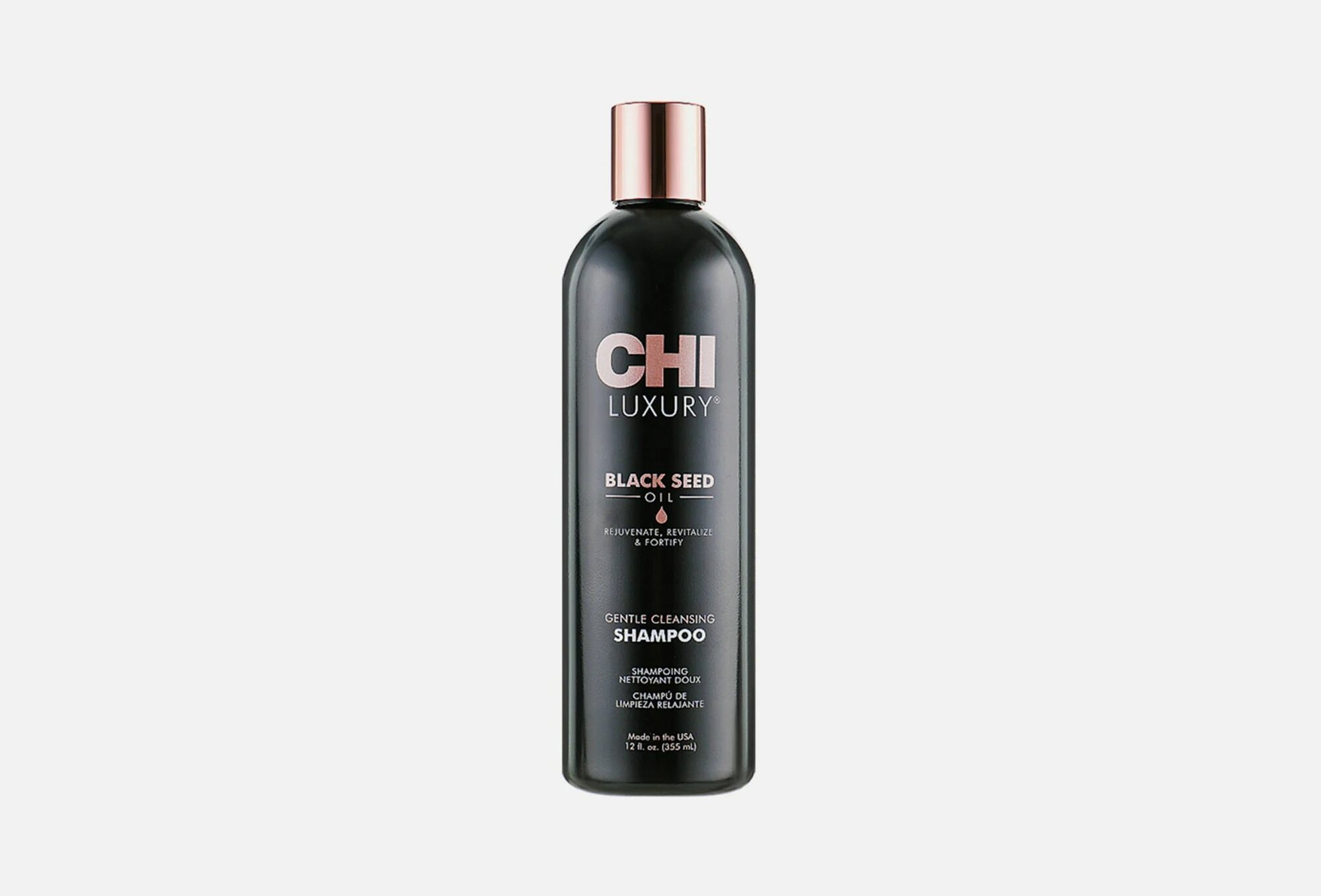 CHI - Luxury Black Seed Oil Shampoo Увлажняющий шампунь с маслом черного тмина 355 мл
