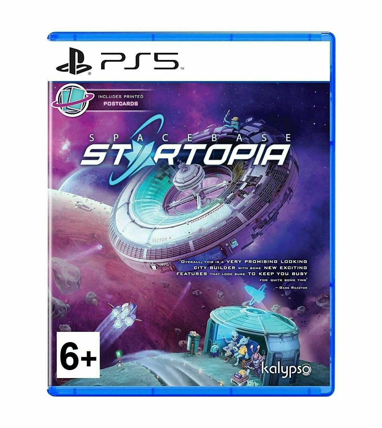 Игра для PlayStation 5 "Spacebase Startopia", стратегия, от 3-го лица, 4 игрока