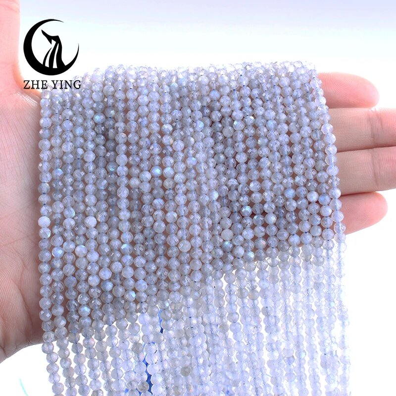 Бусины Zhe Ying апатит 2 3 4 мм 4-4.5mm(85pcs), 56Labradorite L.2