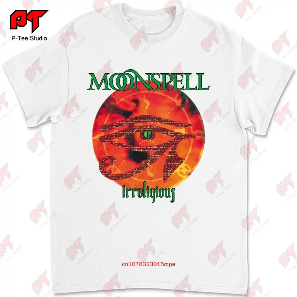 Футболка Moonspell Irreligious White Изумрудный
