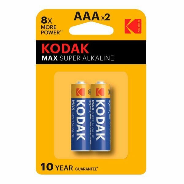 Батарейка AAA LR03 (Kodak) (2шт.) MAX SUPER