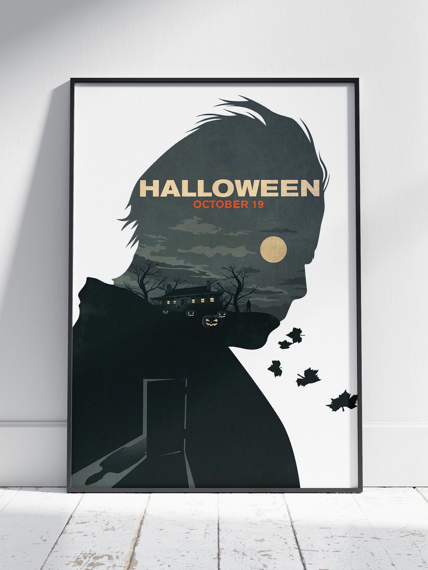 Плакат на стену для интерьера Хэллоуин (Halloween - Майкл Майерс 35) - Постер по фильму, кино, хоррору формата А3 (30x42 см)