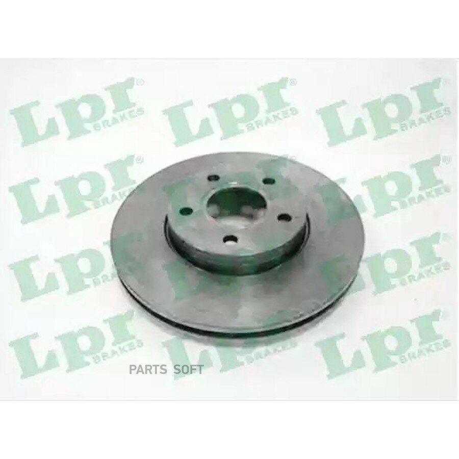 Диск тормозной FORD FOCUS II/III/C-MAX 03-/VOLVO S40 04- передний вент. D 278мм. LPR F1028V