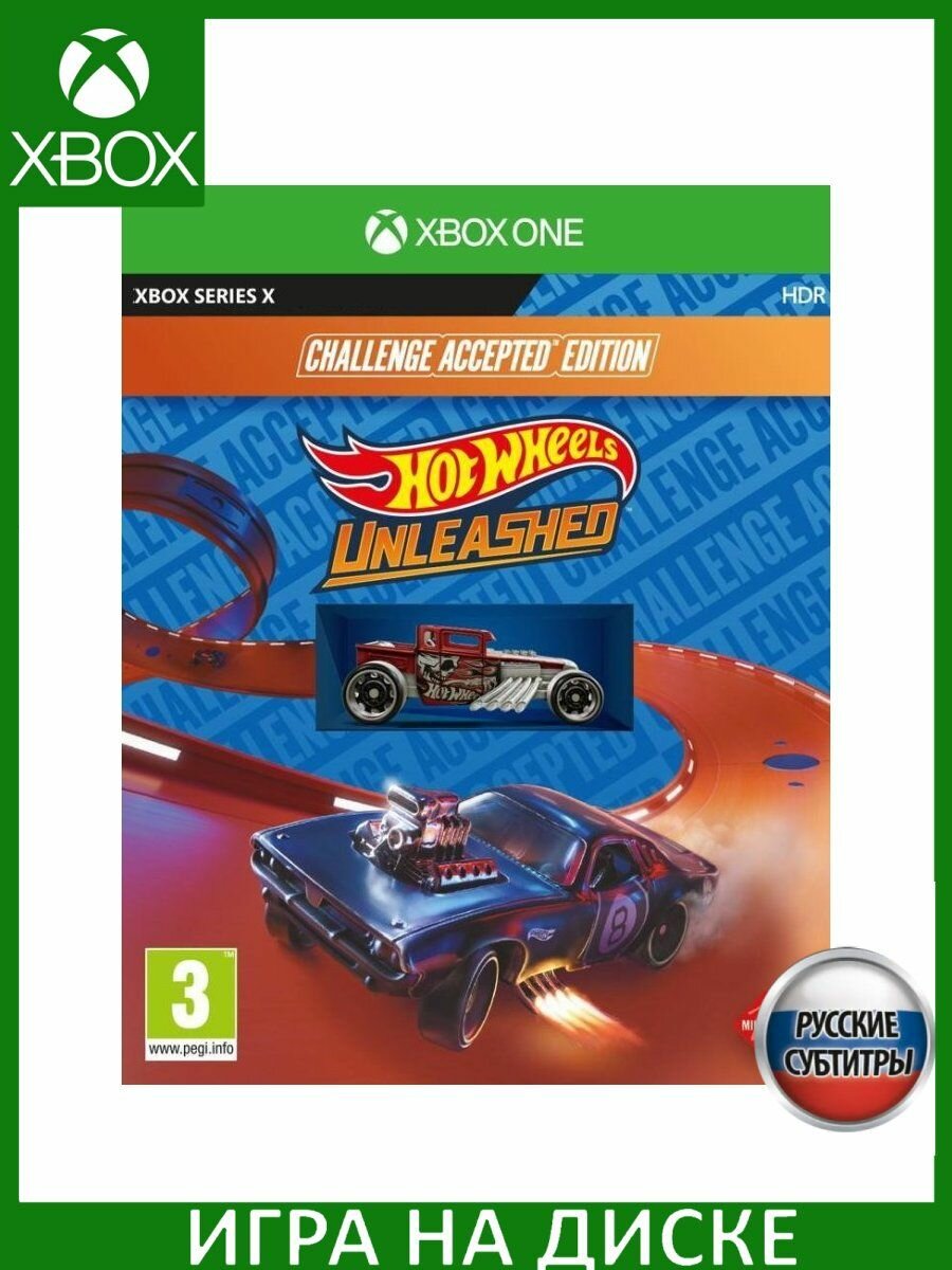 Игра Hot Wheels Unleashed Challenge Accepted Edition Xbox Series X Русская Версия Диск на Xbox Series X