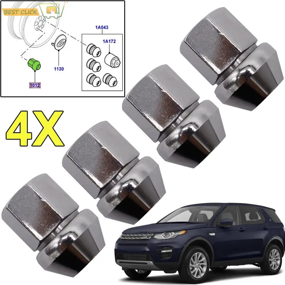 4 шт./комплект, гайки для колес Land Rover Freelander 2 Range Rover Evoque Discovery Sport 2015-2022 LR001381
