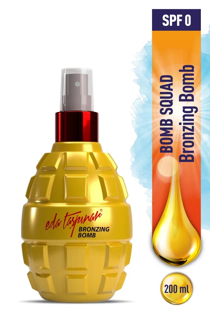 Bronzing Bomb Активатор загара для тела, масло для интенсивного бронзирования, водостойкое