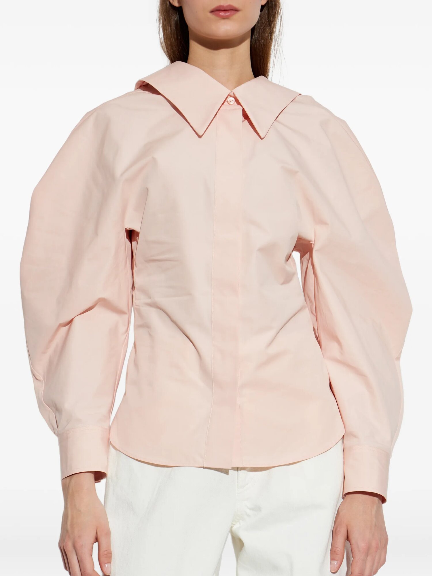 Блуза GIVENCHY Puff-sleeve blouse, размер 38 — фото 1