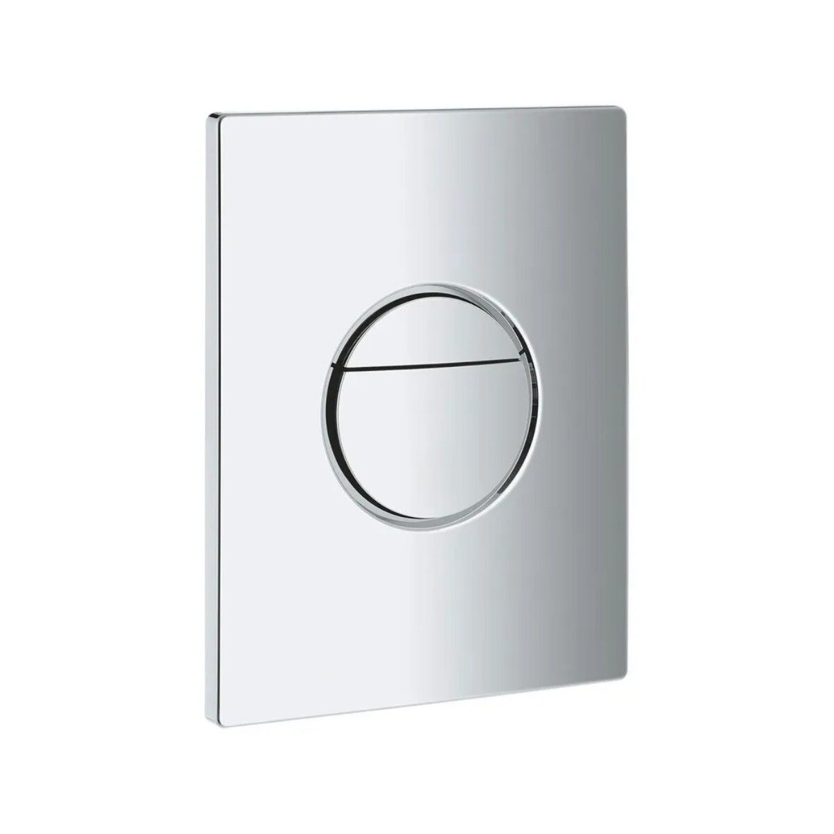 Скрытая двухрежимная панель смыва для унитаза, совместимая с Grohe Nova Cosmopolitan 38765000, хром, 195×156 мм