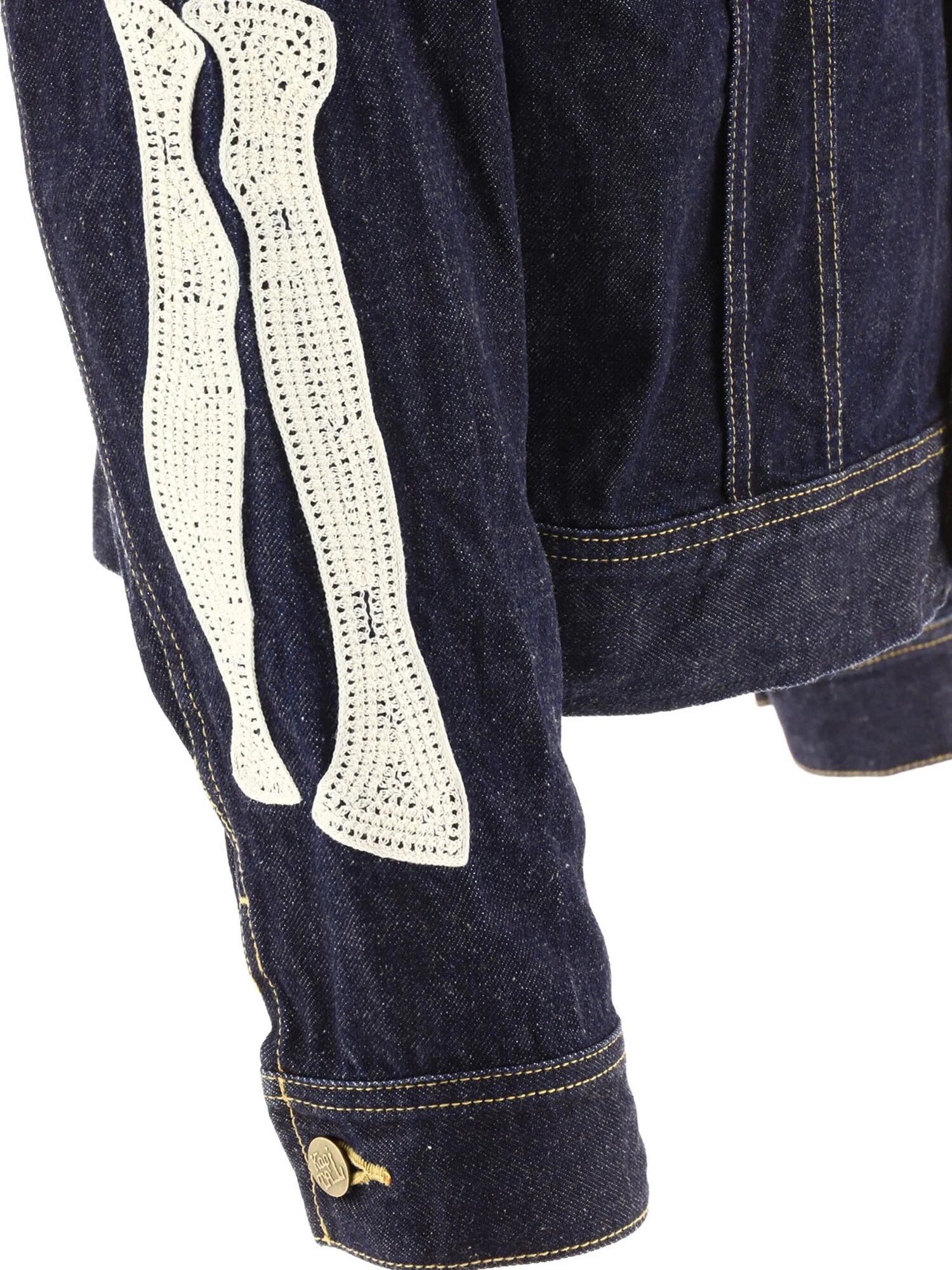 Куртка KAPITAL Skeleton, размер 48, синий — фото 1