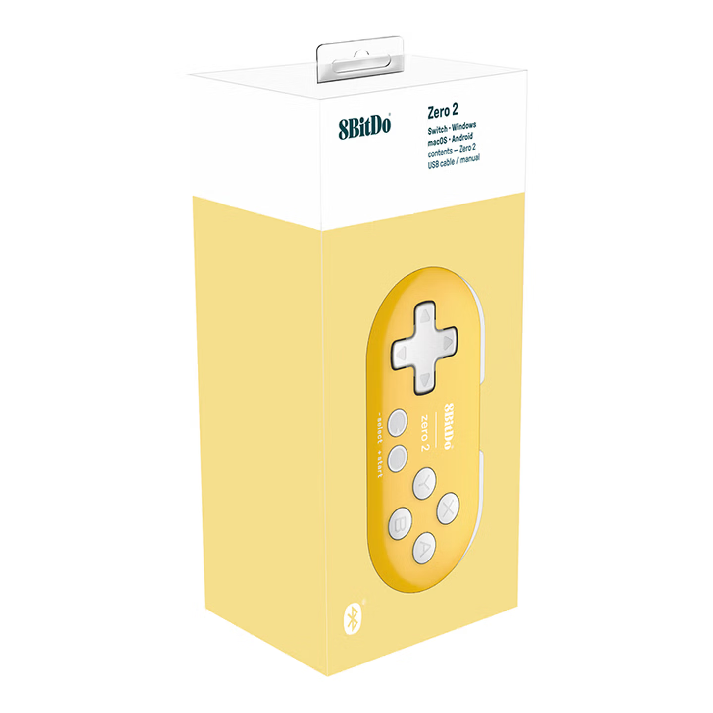 Геймпад 8BitDo Zero 2, беспроводной контроллер размером с брелок для Nintendo Switch, Android и iOS — фото 1