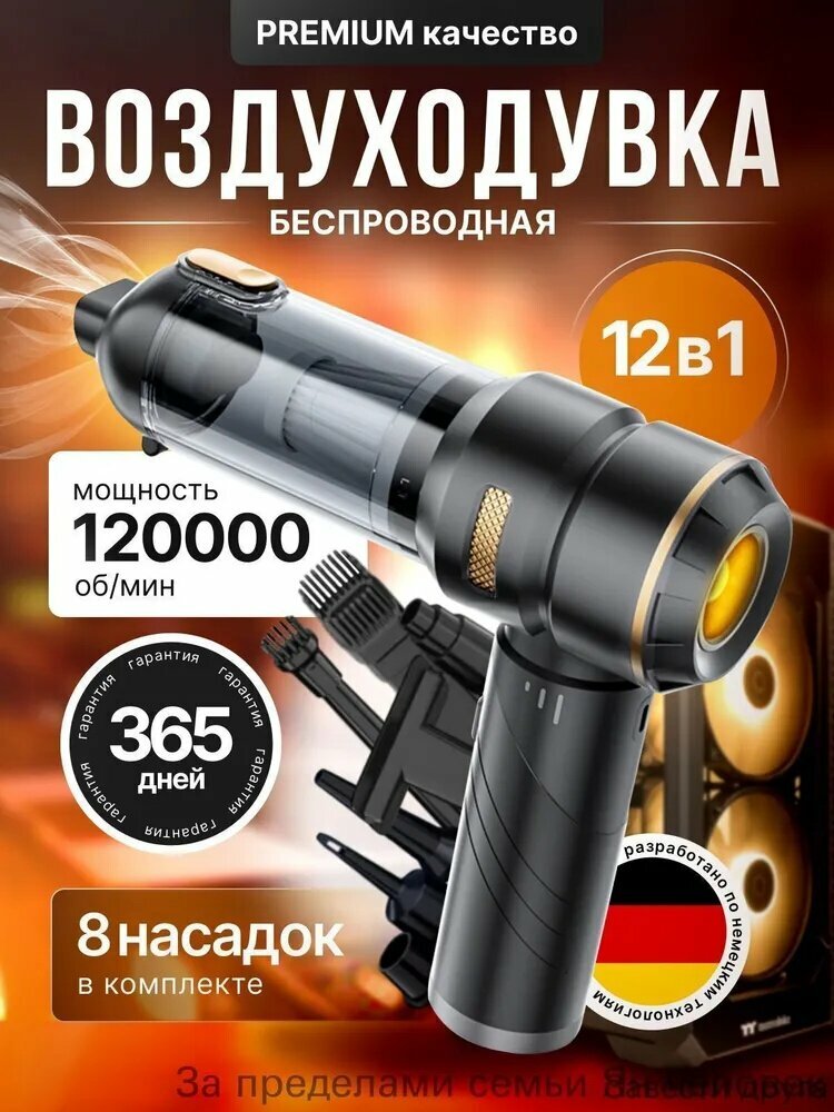 Воздуходувка портативная