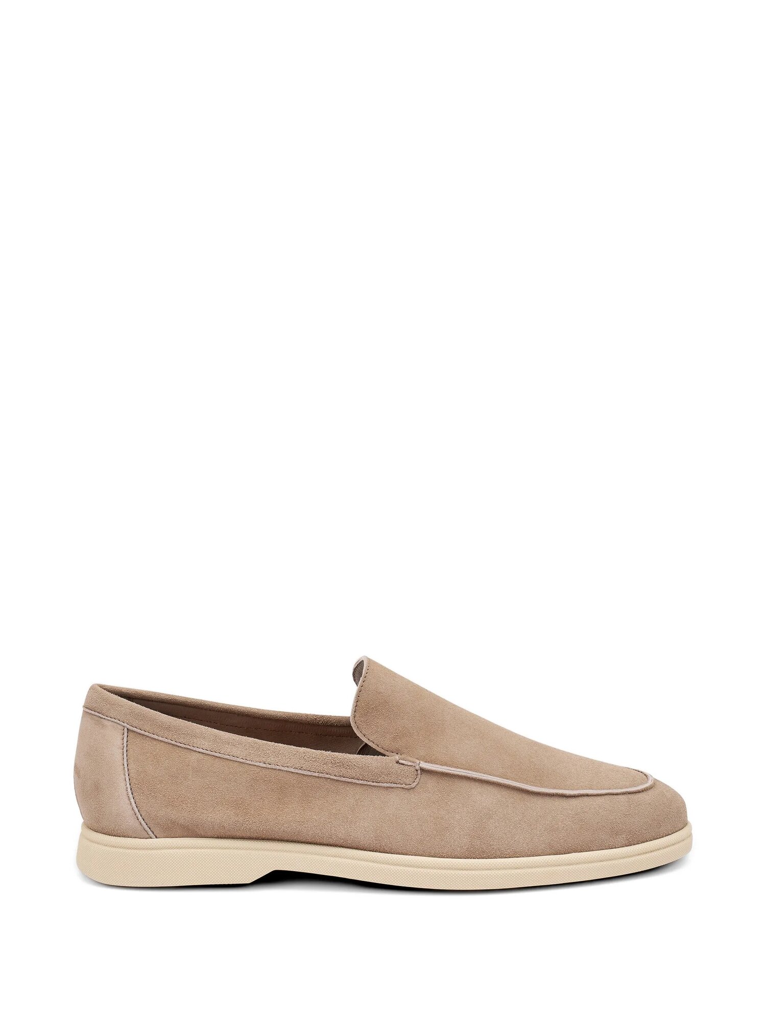 Лоферы Deconstructed suede loafers