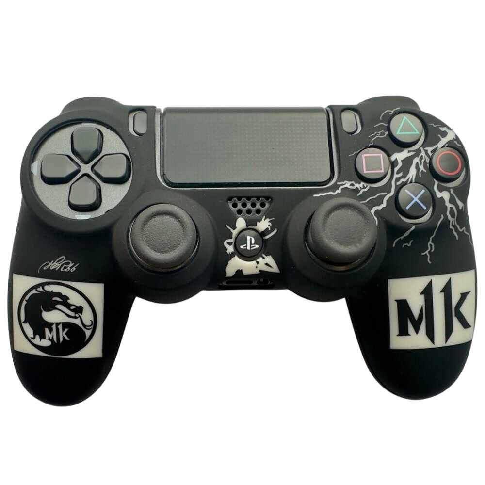 Чехол защитный PS4 Silicone Case for Controller Mortal Kombat (MK) |90