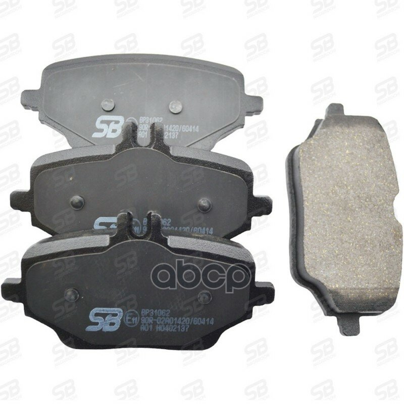 Колодки тормозные дисковые задние SB Nagamochi арт. BP31062