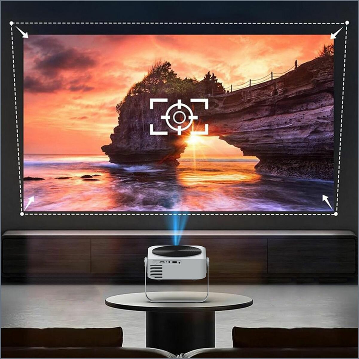 Проектор A50, 3LCD, белый — фото 1