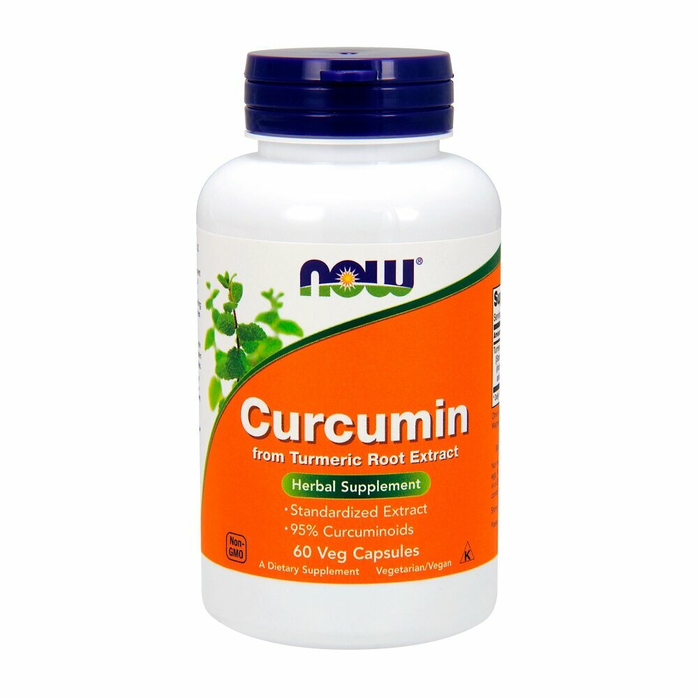 NOW Curcumin, 60 капсул