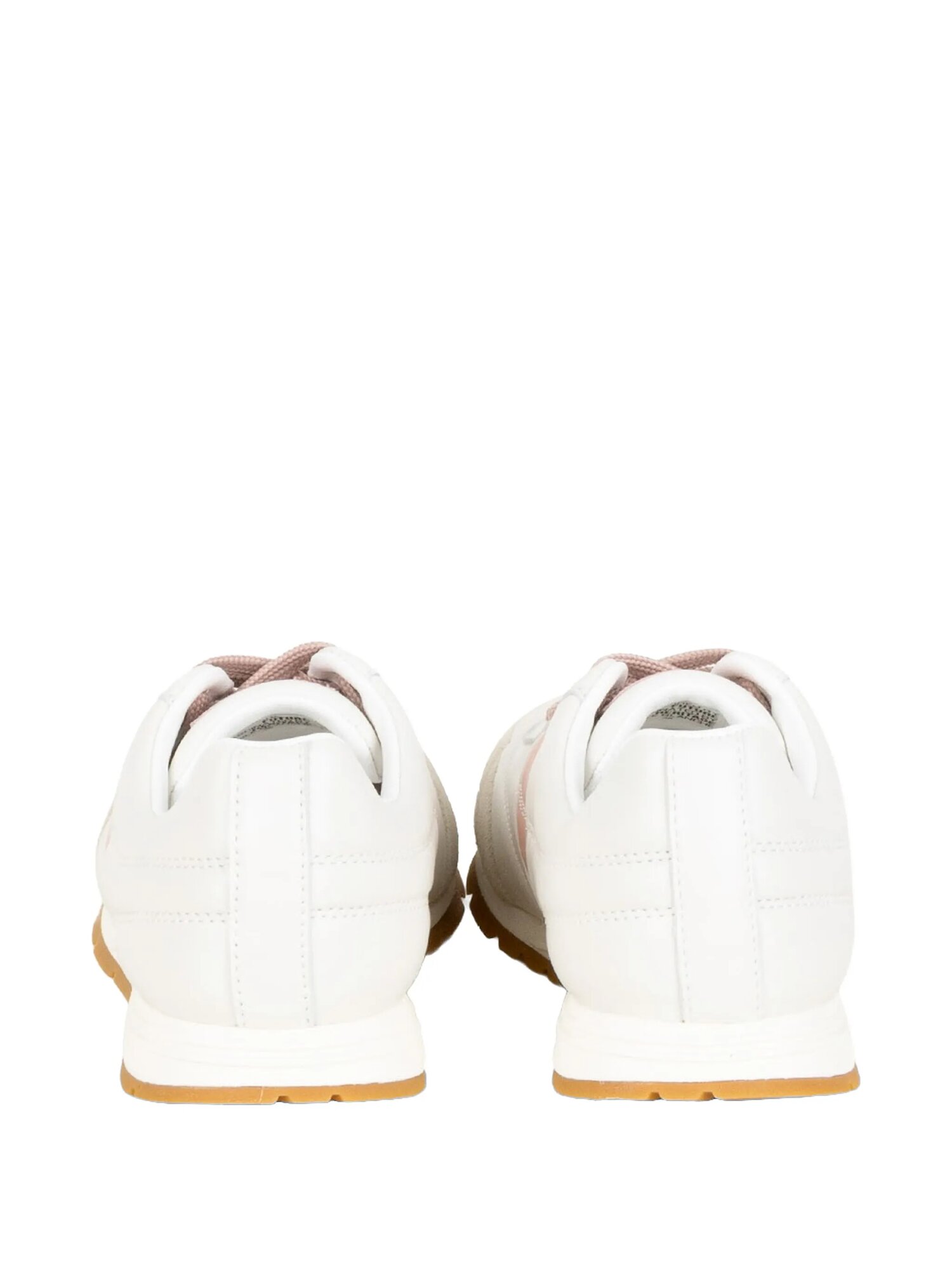 Кроссовки Voile Blanche Panelled leather sneakers, размер 39, white — фото 1