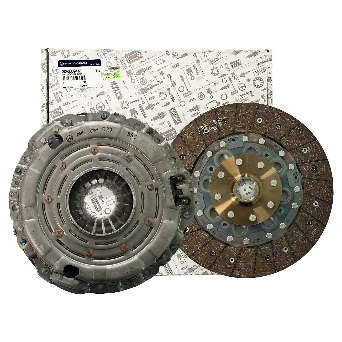 Комплект сцепления SsangYong Actyon Kyron 30A00 09413 HD SRJ 25797566