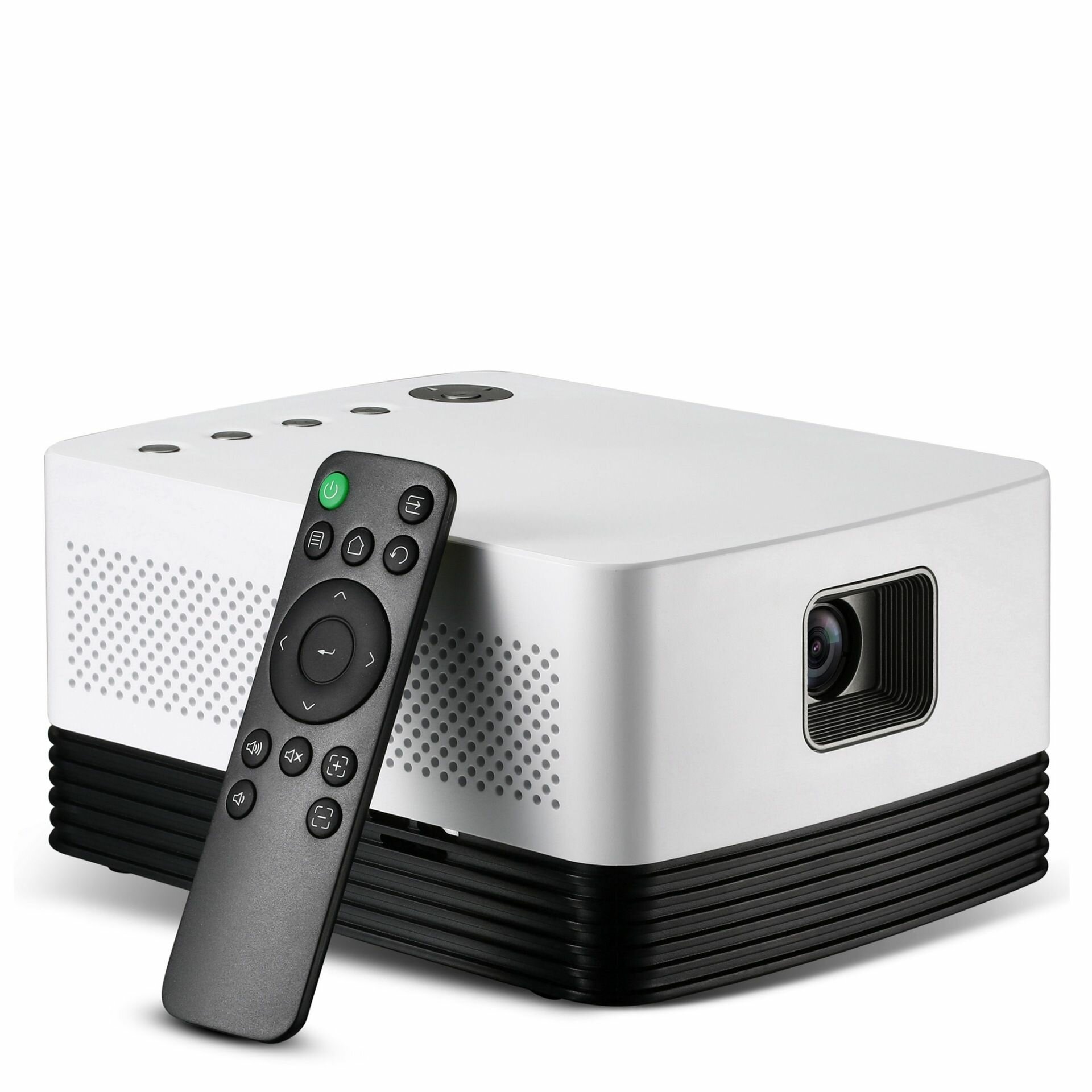 Проектор Проектор HiBeamer J20A 1080P Full HD 50000 люмен WIFI 5G одновременный показ Поддержка 4K Android 9.0 Встроенный аккумулято
