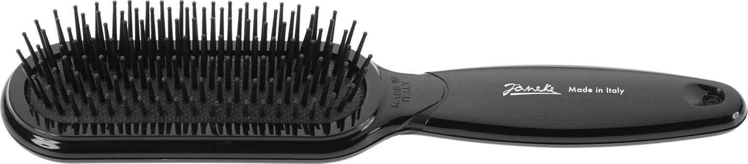Щетка для волос JANEKE Hair Brush Black SP28 NER черная с пневматической подушечкой