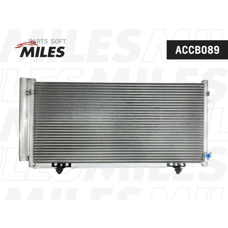 MILES ACCB089 Конденсер SUBARU FORESTER/IMPREZA/XV 1.6-2.5/2.0D 07-/11- ()