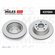 MILES K211564 Диск тормозной BMW 1 E81/E87/3 E90/91 1.6-3.0 05- задний вент. D=3...