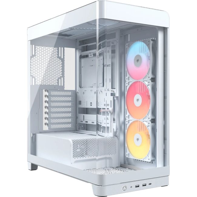 CC-9011315-WW Corsair Корпус без блока питания/ Case Corsair Frame 4500X RS-R ARGB, Midi-Tower, TG, 3x120mm ARGB rever