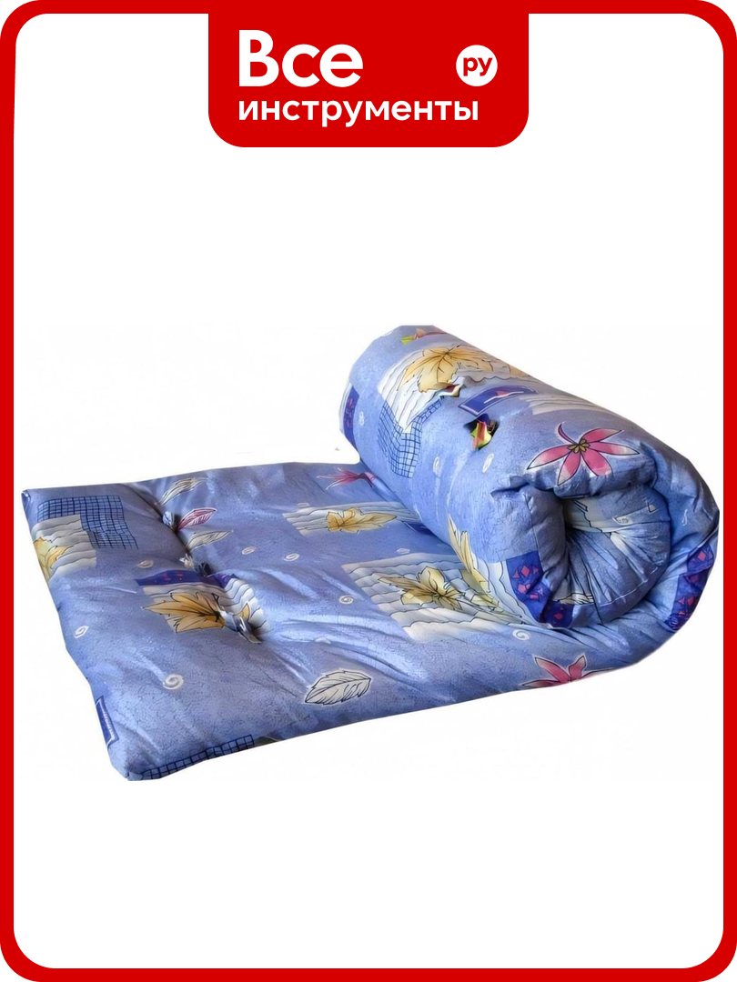 Матрас SAMGRUPP 70x190 см, ватный для рабочих SR-107370190, с регенерированным волокном, низкой жесткости, прямоугольный