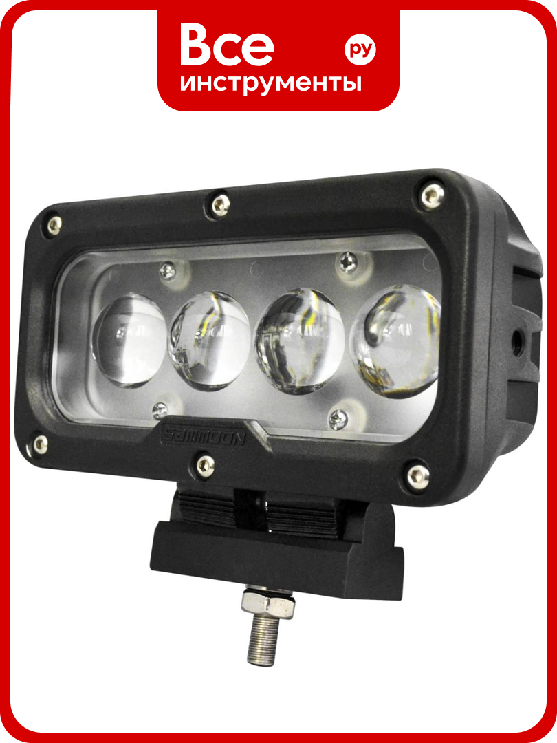 Светодиодная фара дальнего света РИФ 168х68х117 мм, 40 Вт, LED SM-6500P