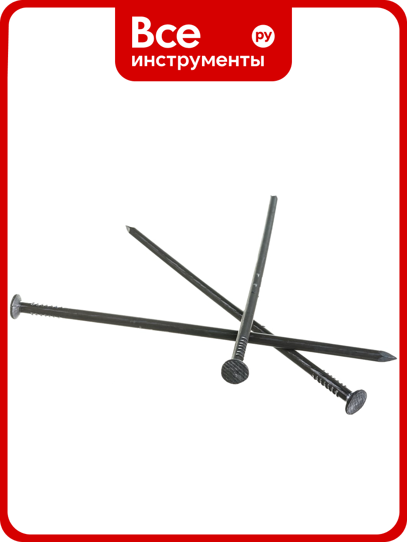 Строительные гвозди Gigant 6,0x200 мм, 5 кг (примерно 110 шт) G-925569