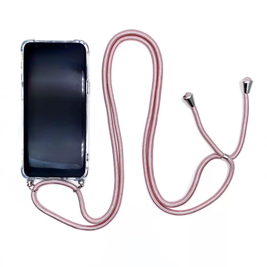 Премиум прозрачный противоударный чехол для iPhone 11 с 4-угольной защитой - Розовое золото, полное покрытие для