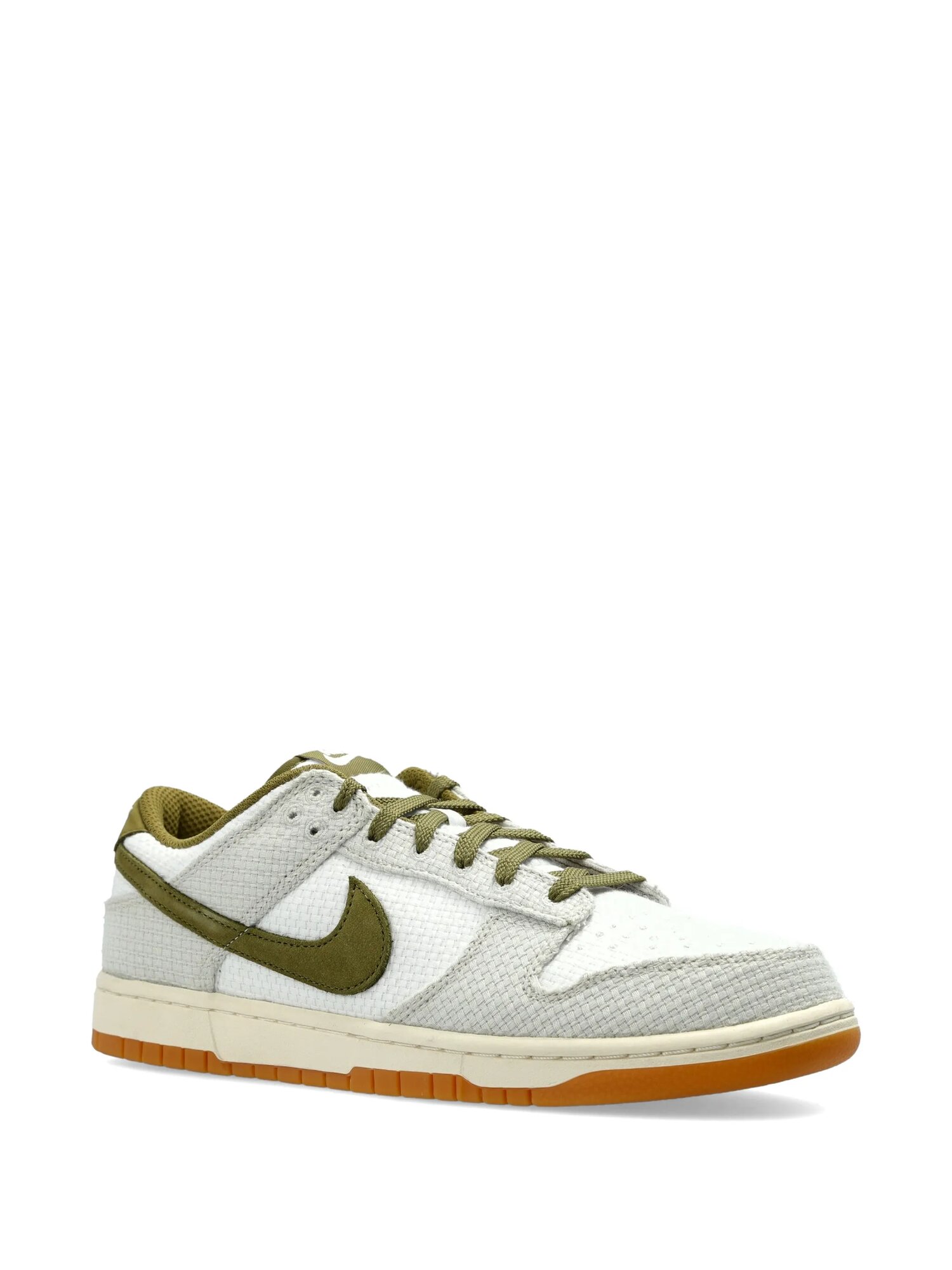 Кроссовки NIKE Dunk Low Retro sneakers, размер 7.5 US, white — фото 1