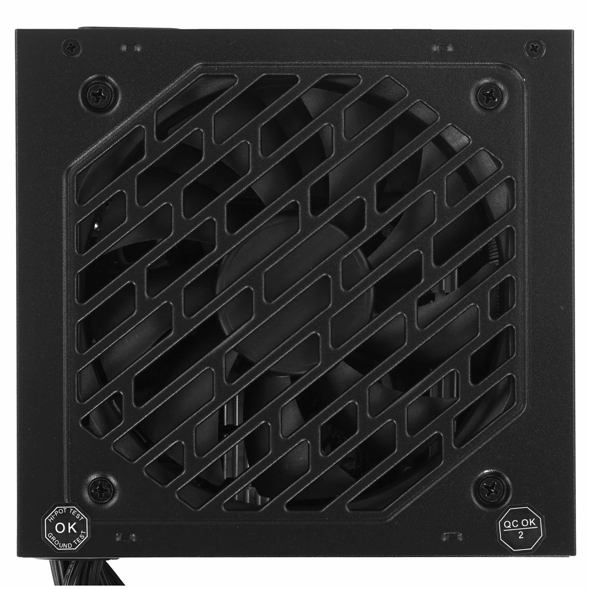 Блок питания Accord ACC-W600P 80 Plus Standart (ACC-W600P) черный - ATX 20+4 пин, 4 pin + 4 pin CPU, 6 SATA, 2 x 6+2 pin PCI-E
