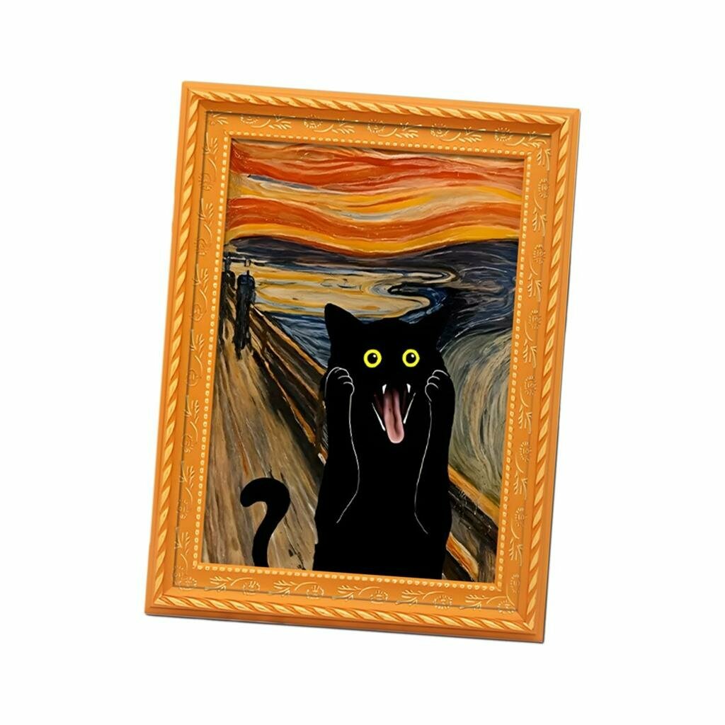 Магнит «Чёрные коты», SCE043