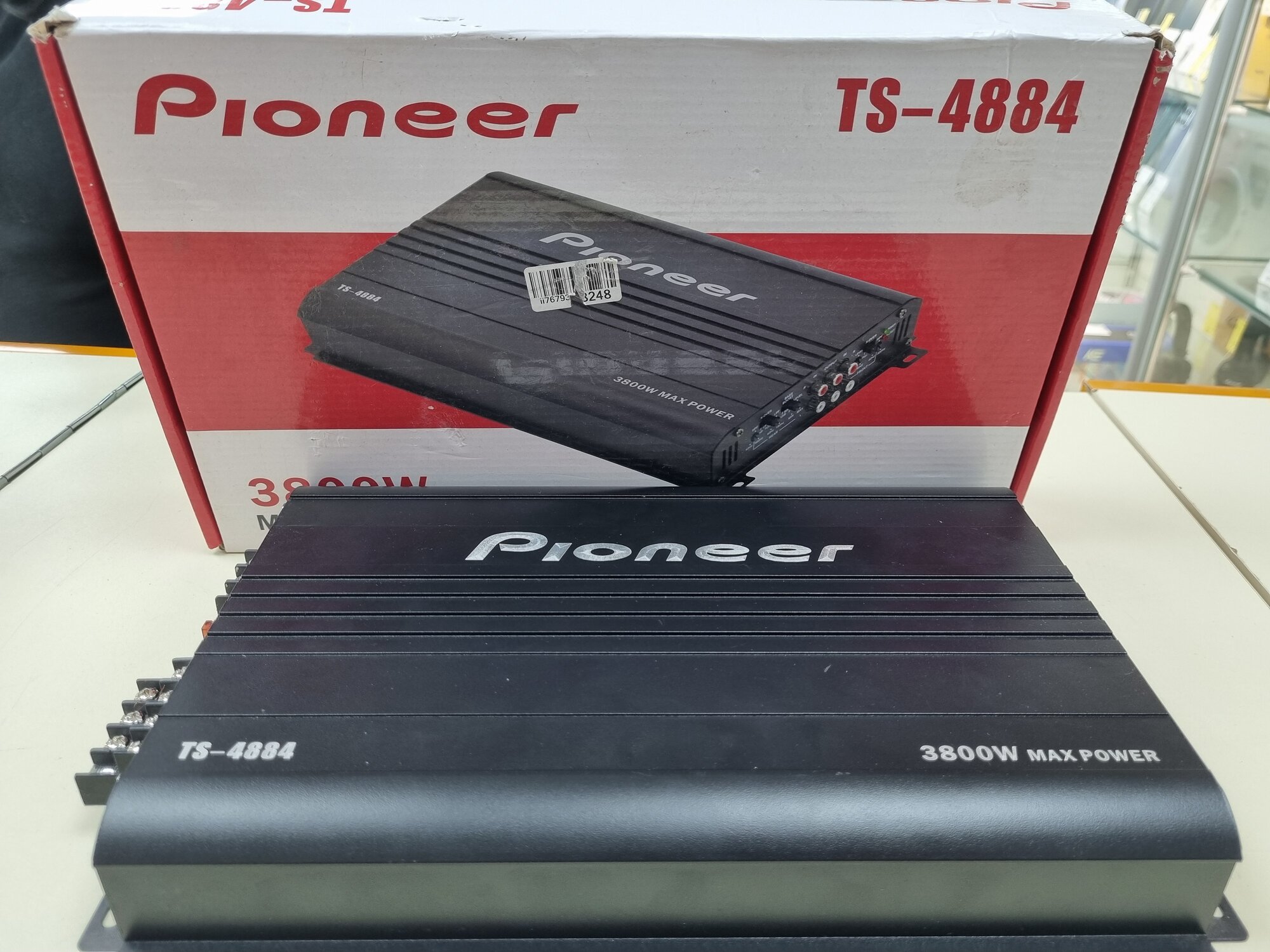 Усилитель 4х канальный Pioneer TS 4884 3800w