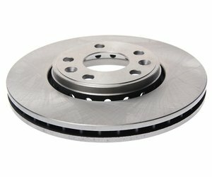 Диск тормозной передний вентилируемый для RENAULT Laguna 3 (07-), 320x320x60 мм, серебристый