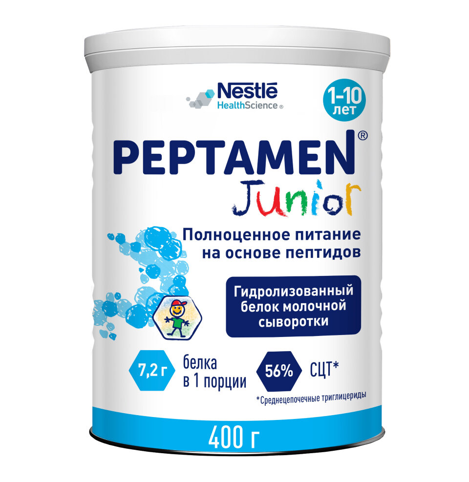 Peptamen junior смесь для детей от 1 до 10 лет 400 гр