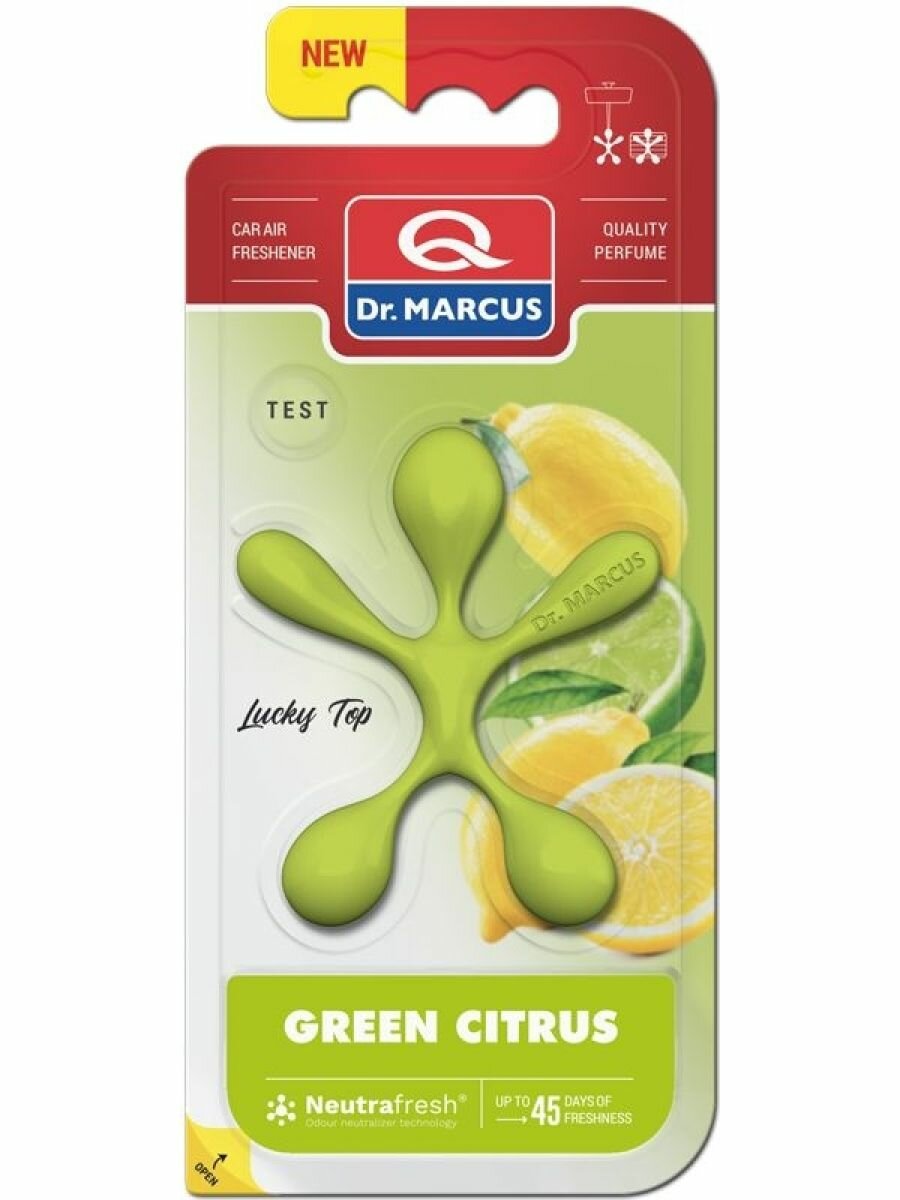 Ароматизатор Dr.Marcus Lucky top Green Citrus