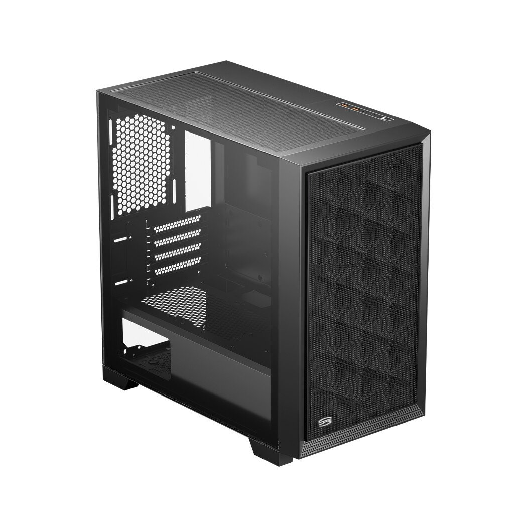 Корпус для ПК PCcooler сталь 0.6 мм ATX 2 USB без БП
