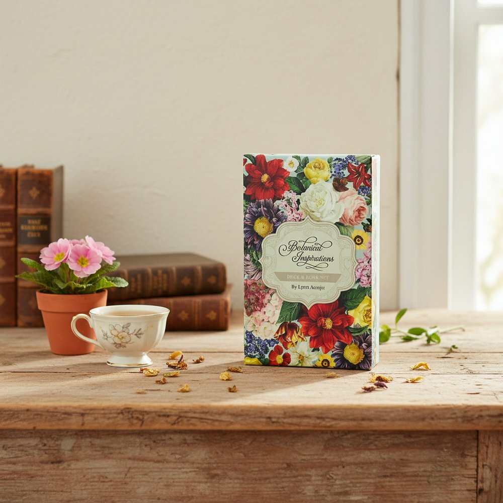 Карты Таро "Botanical Inspirations Deck/Book Set" US Games / Ботанические Вдохновения 63392 US Games Systems