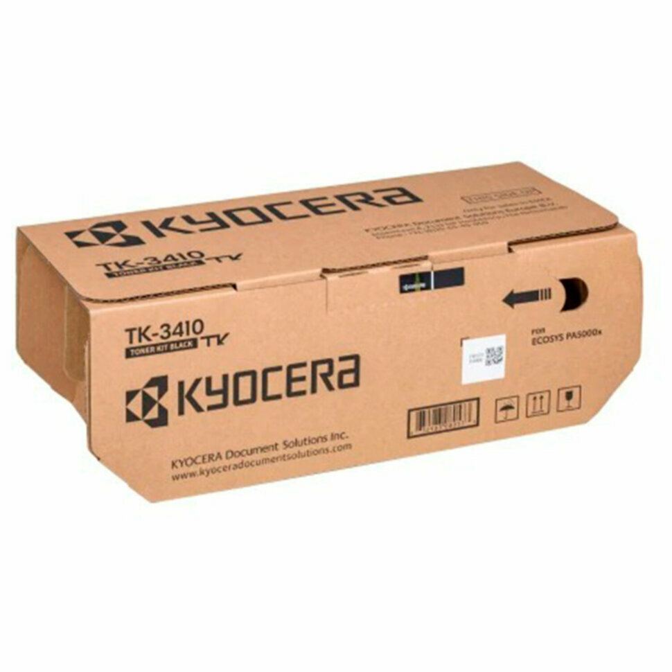 Тонер-картридж KYOCERA (TK-3410) ECOSYS PA5000x, оригинальный, ресурс 15500 страниц, 1T0C0X0NL0, 364446